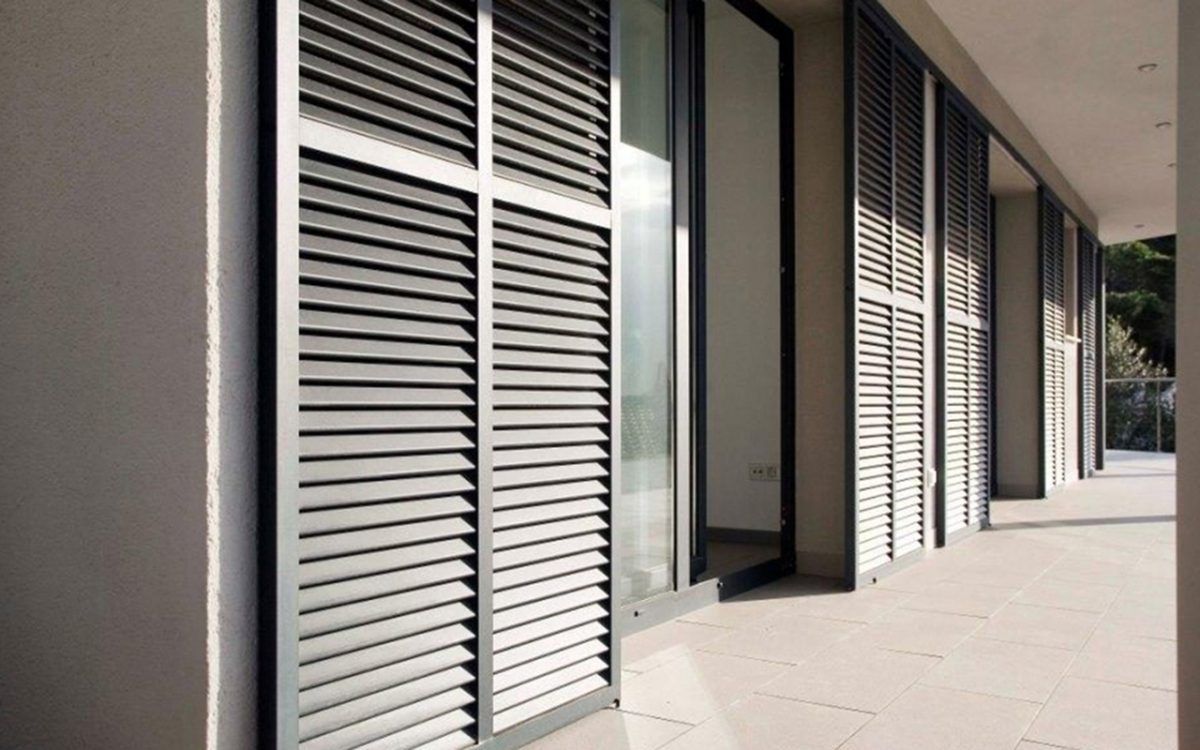 Give Your Home a Unique Look with Aluminium Louvered Window Shutters ...